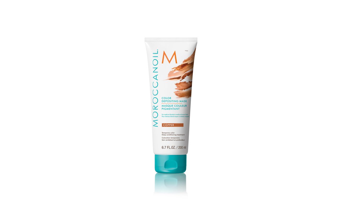 Moroccanoil Color Depositing Maska koloryzująca Copper 200 ml | Vivian ...